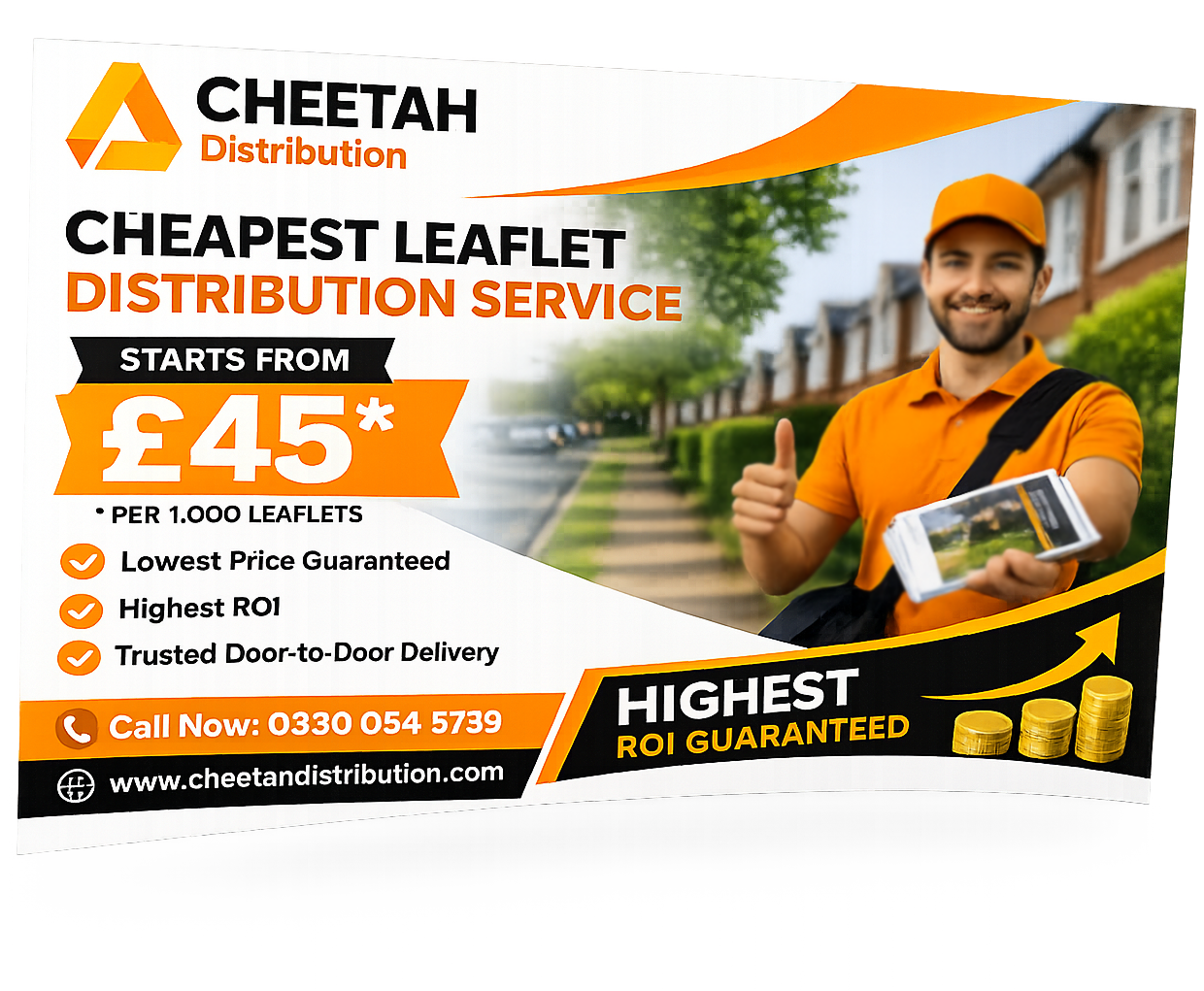 Leaflet Distribution Sheffield - GPS Tracked Flyer Delivery
